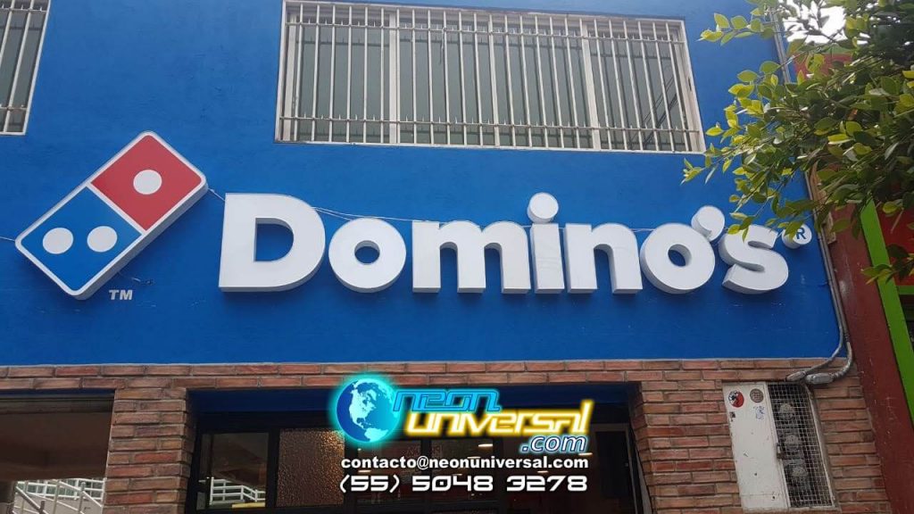 Letreros de lámina carátula acrílico - Publicidad Neón Universal